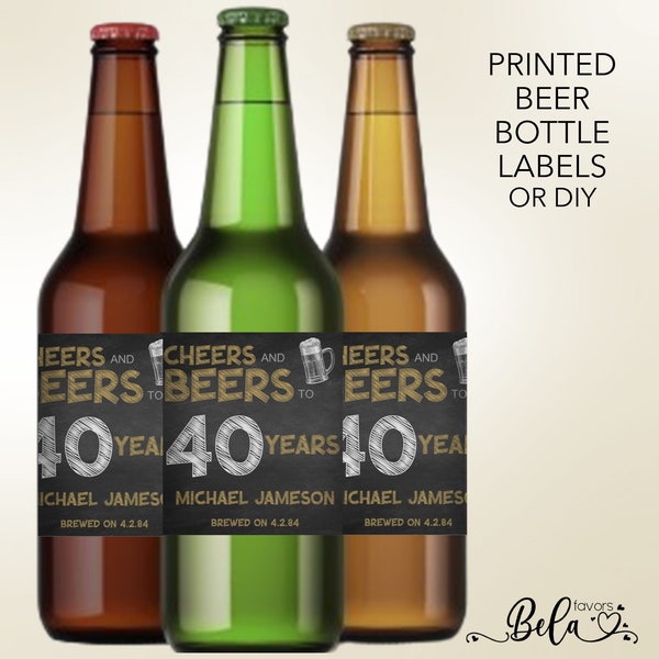 Custom Beer Label - Etsy