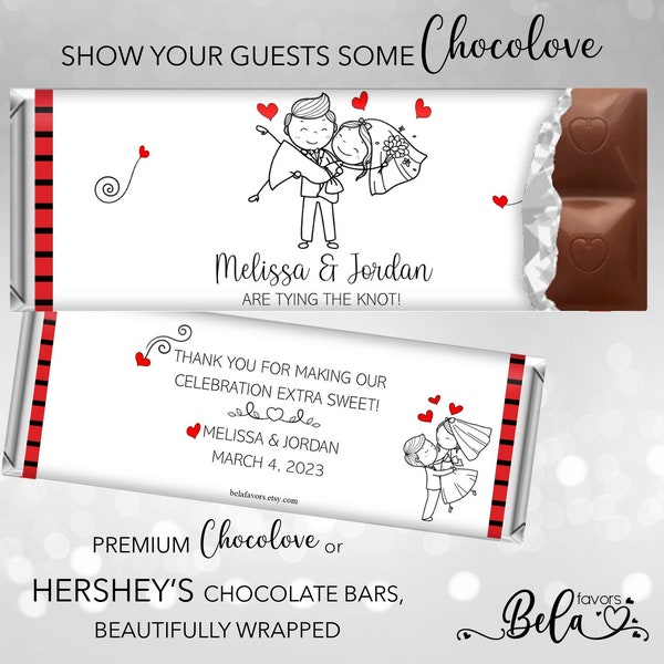 Custom Wrapped Chocolate Bar - Etsy