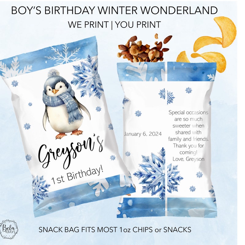 Penguin Party Favors - Etsy