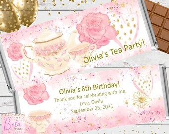 Tea Party Wrappers - Etsy