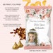 Printed or DIY Boho Floral Photo First Holy Communion Custom Chip Bags ...
