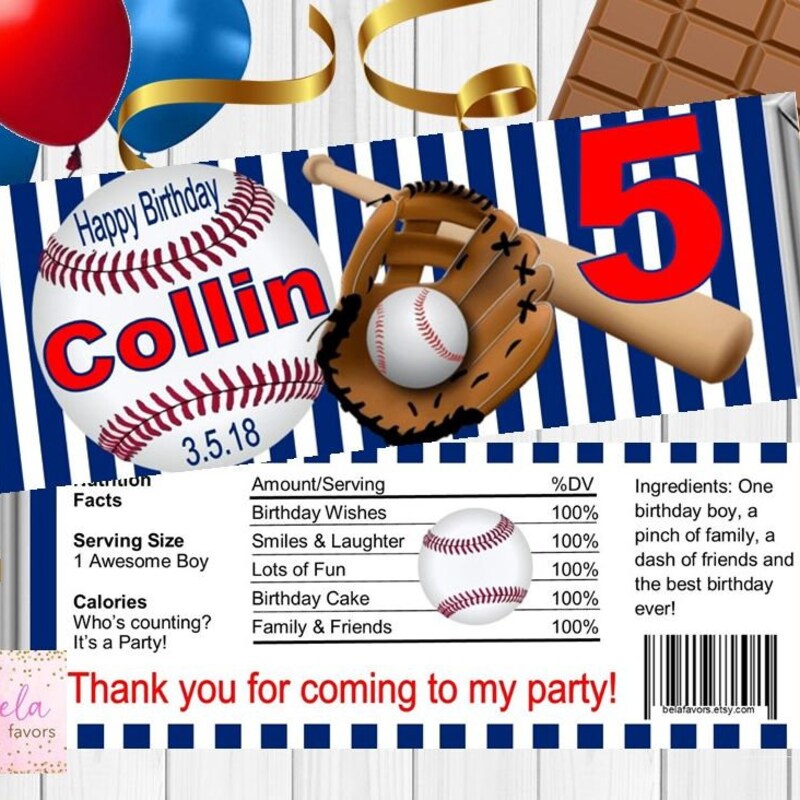 Baseball Chocolate - Etsy