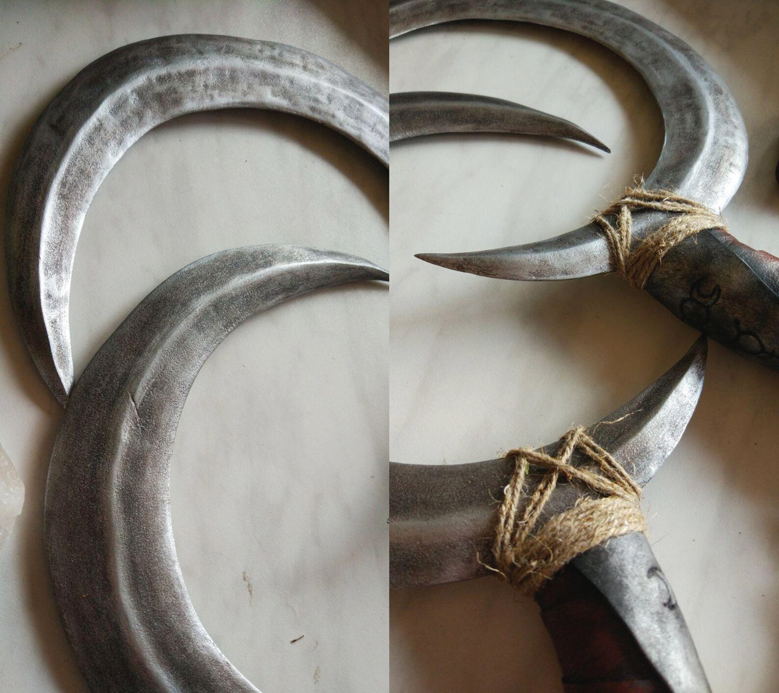 Sickle magic accessory for fantasy costume larp weapon | Etsy