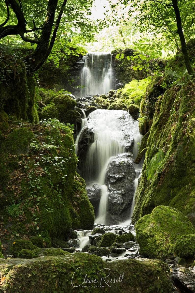 Waterfall Photography Print. Cascade. Water Photography. - Etsy