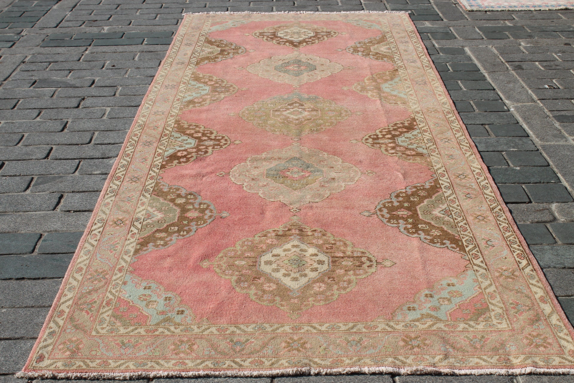 OUSHAK WIDE RUNNER Rug 58x153 inch147x390 cmVintage Rug | Etsy