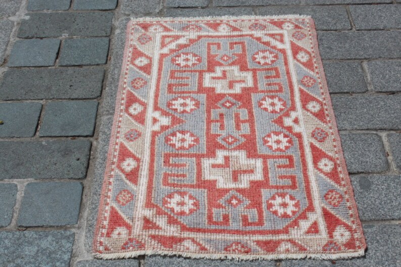 SMALL OUSHAK RUG 24x38 Inch62x97cm Hand Made Turkish Rug - Etsy