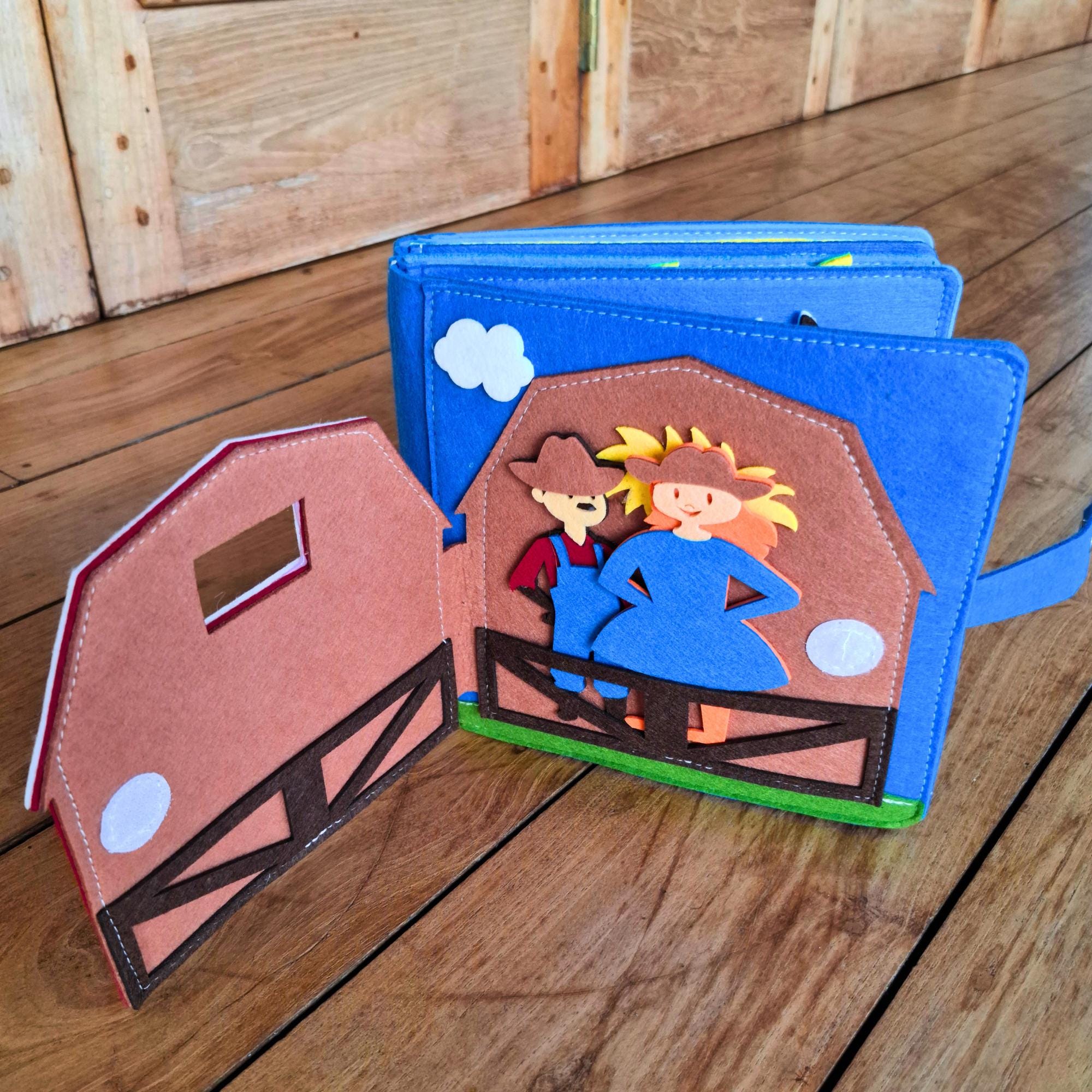 Farm Busy Book - Etsy