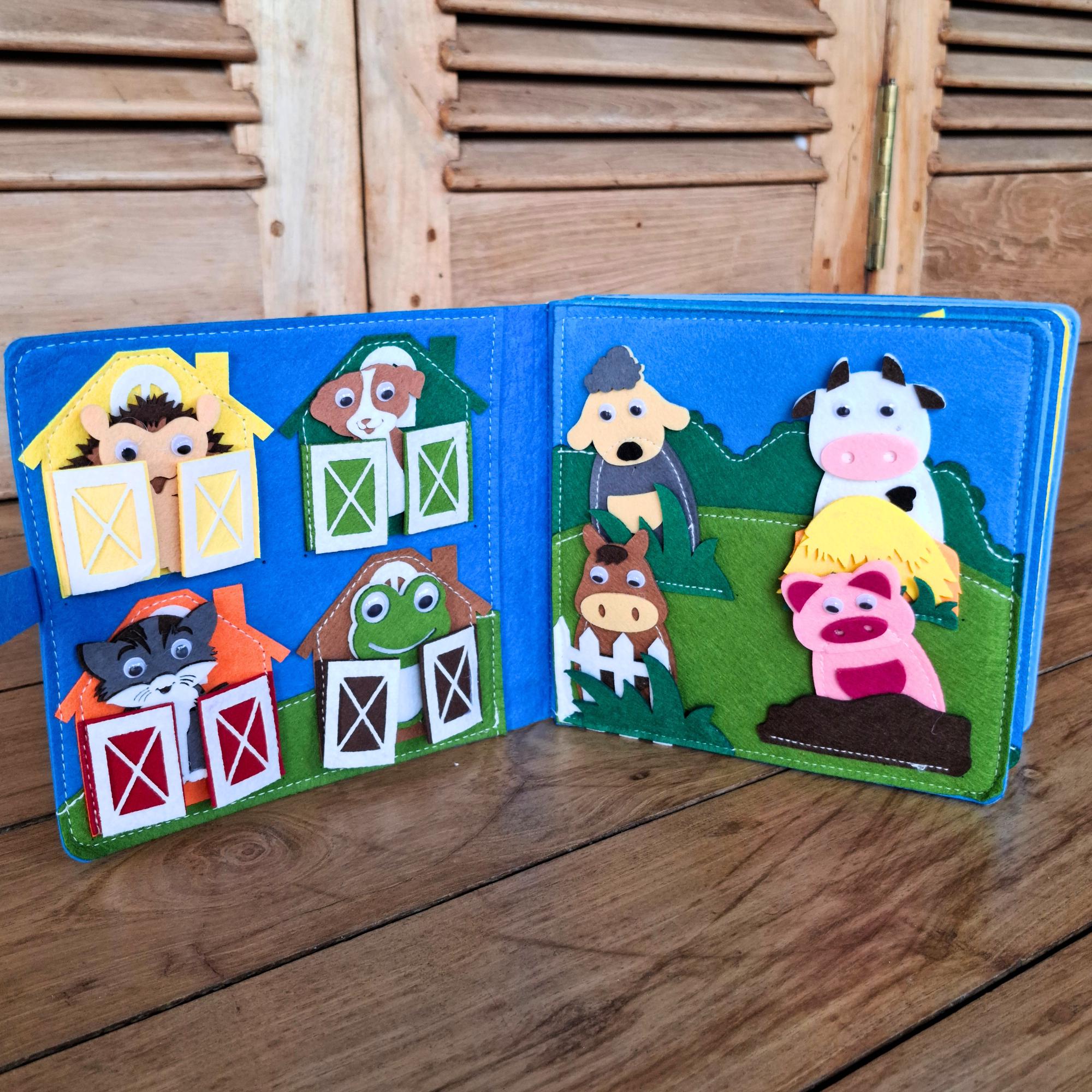 Farm Busy Book - Etsy