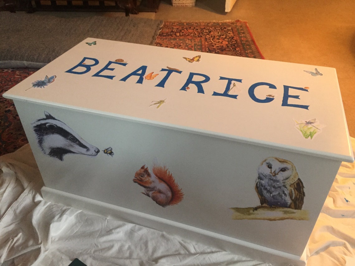 Bespoke Toy /blanket/storage Boxes - Etsy UK