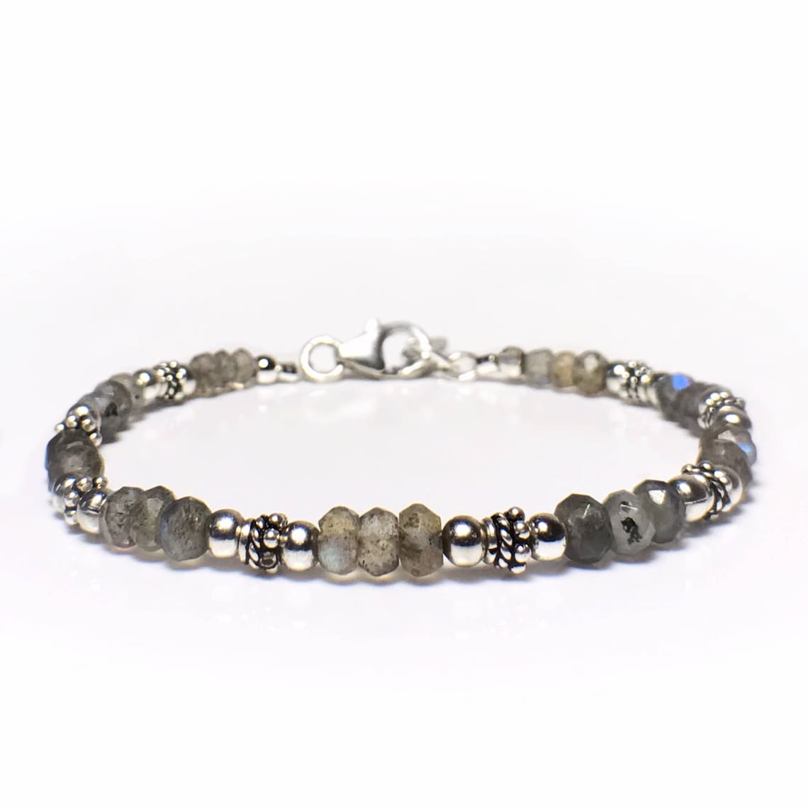 Women's Labradorite Bracelet Labradorite Bead Bracelet | Etsy