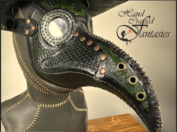 Hand Tooled Plague Doctor Set - Etsy