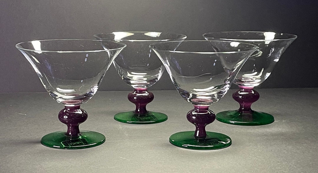Mikasa Jazz Crystal Dessert Sherbet Footed Bowls Set of 6 - Etsy