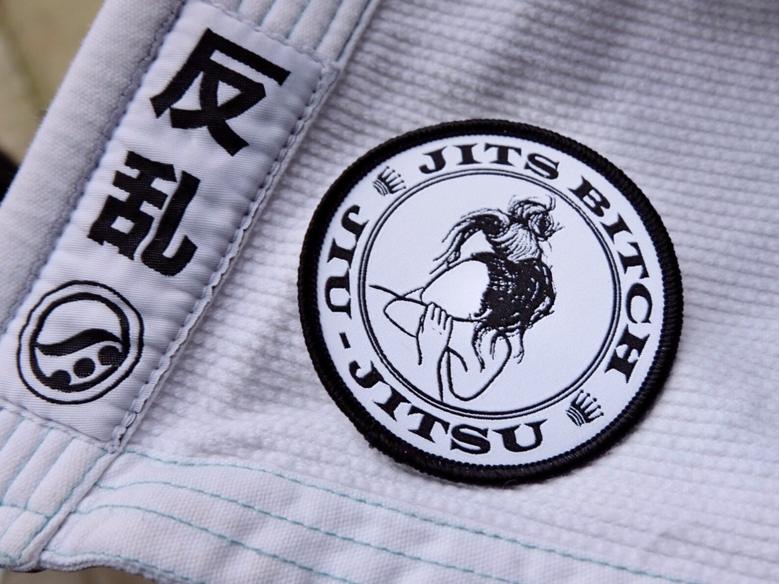 Jits Bitch Jiu Jitsu Patch BJJ Patch Jiu Jitsu BJJ | Etsy
