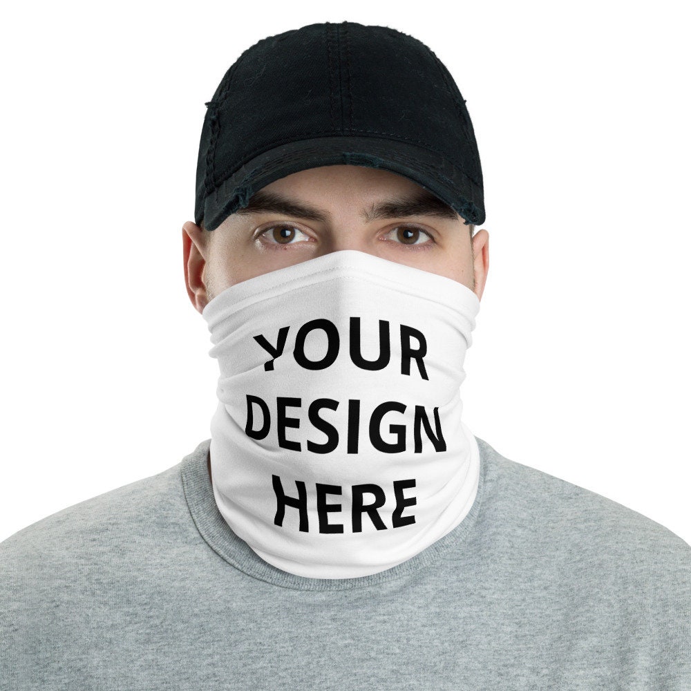 CUSTOMIZABLE / ANY COLOR Neck Gaiter Face Mask Face Shield - Etsy