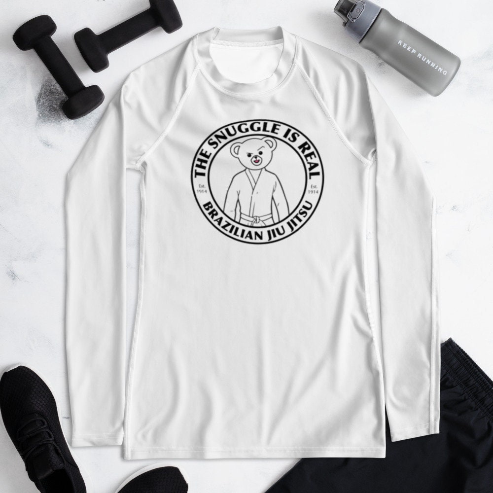 The Snuggle is Real Women's Rash Guard Jiu Jitsu Rash - Etsy