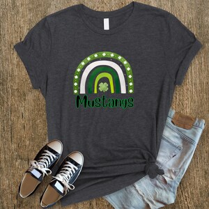 Mustangs St. Patrick's Day Png, Lucky Mascot Png, Mustangs Mascot St ...