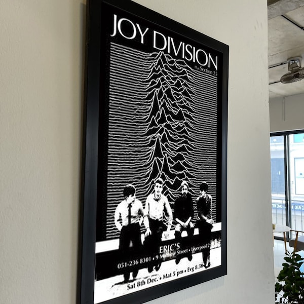Joy Division Concert Poster - Etsy