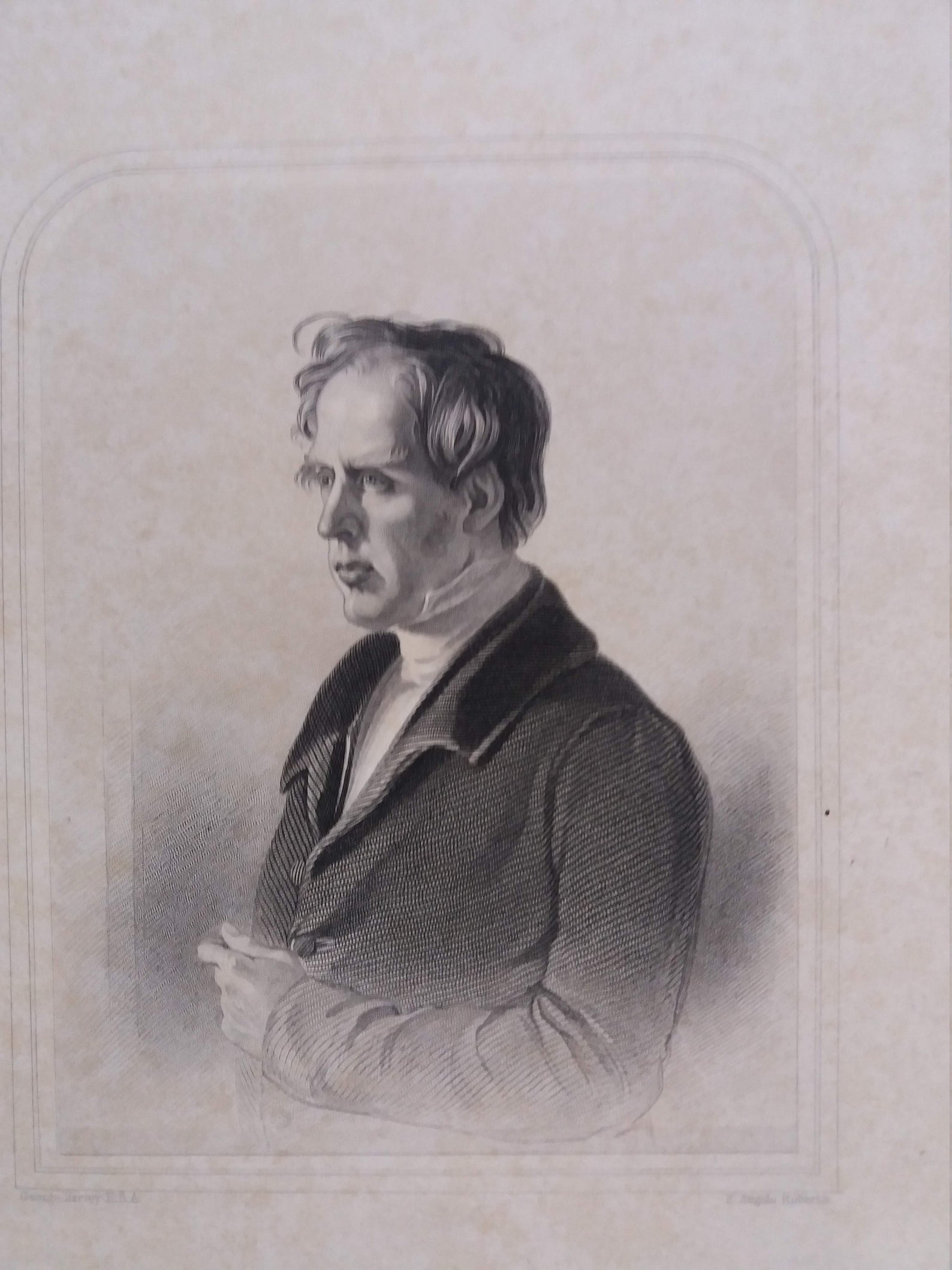 Rare David Welsh Scottish Divine Engraved by F Angelo Roberts After ...