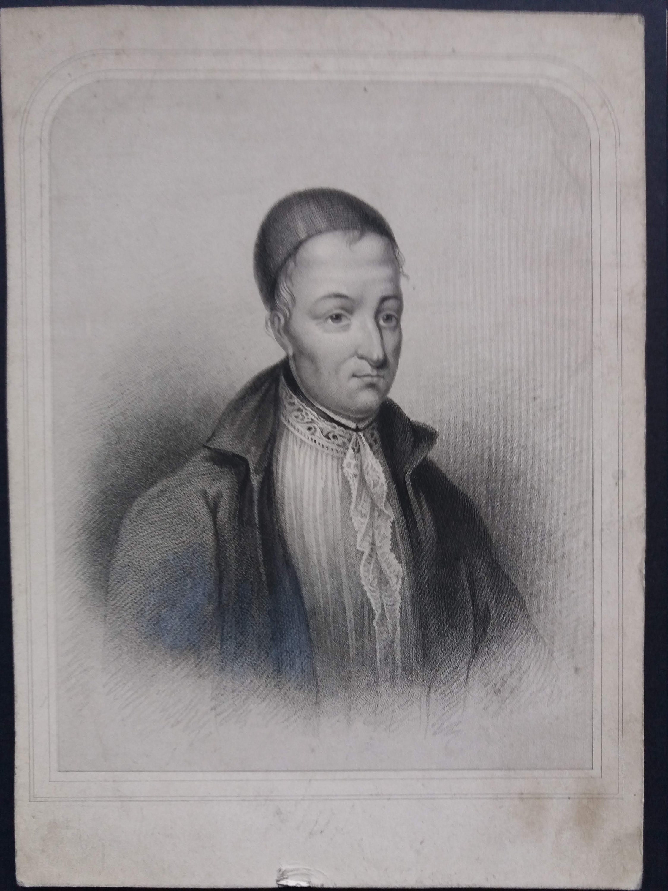 Rare Hector Boece, or Boyce, Scottish Philosopher, Engraved by W ...