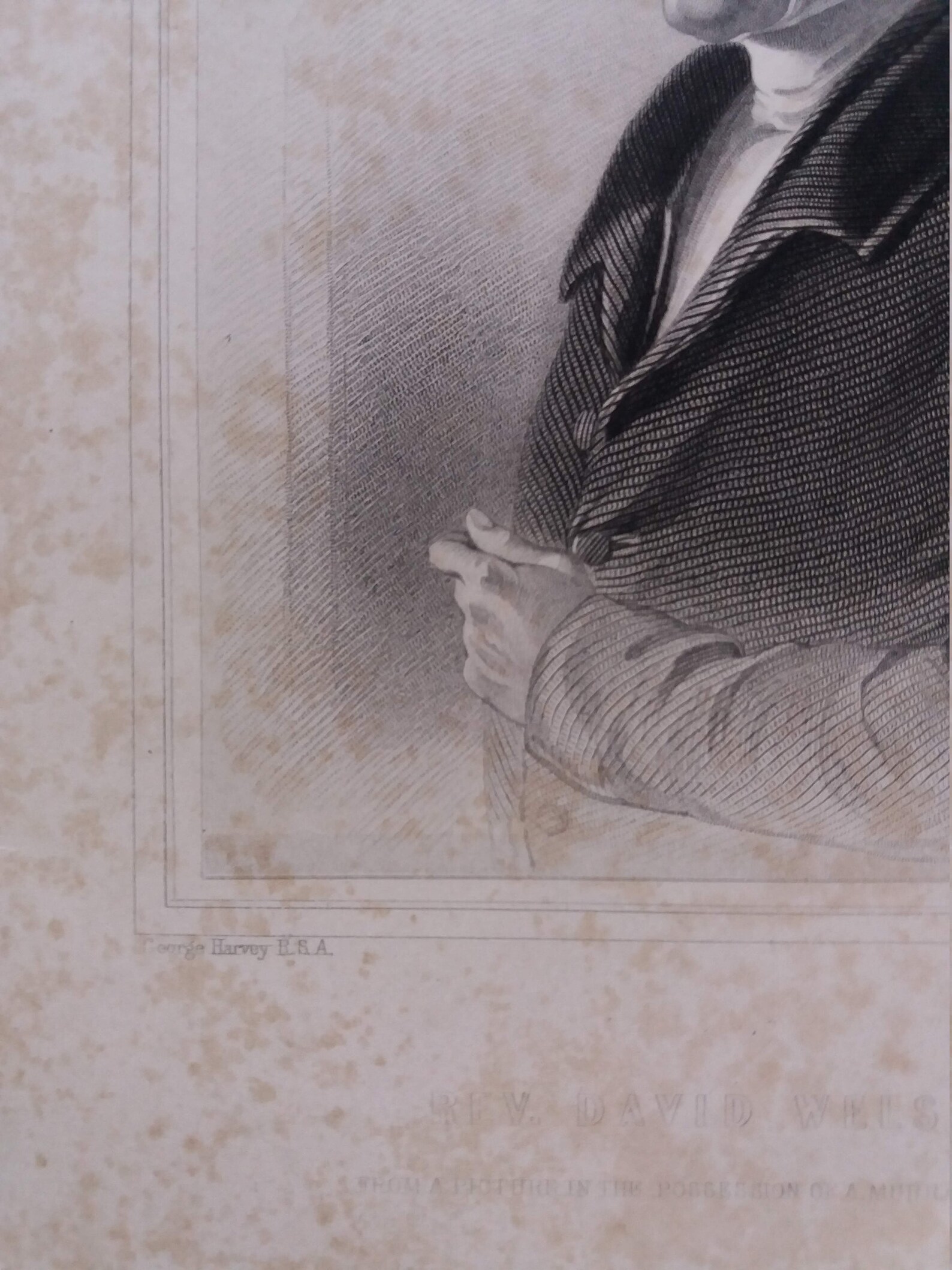 Rare David Welsh Scottish Divine Engraved by F Angelo Roberts After ...