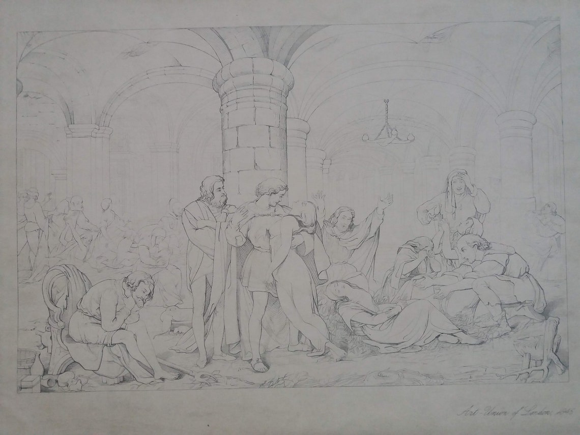 Rare Thomson's Castle of Indolence by William Rimmer Art Union of ...