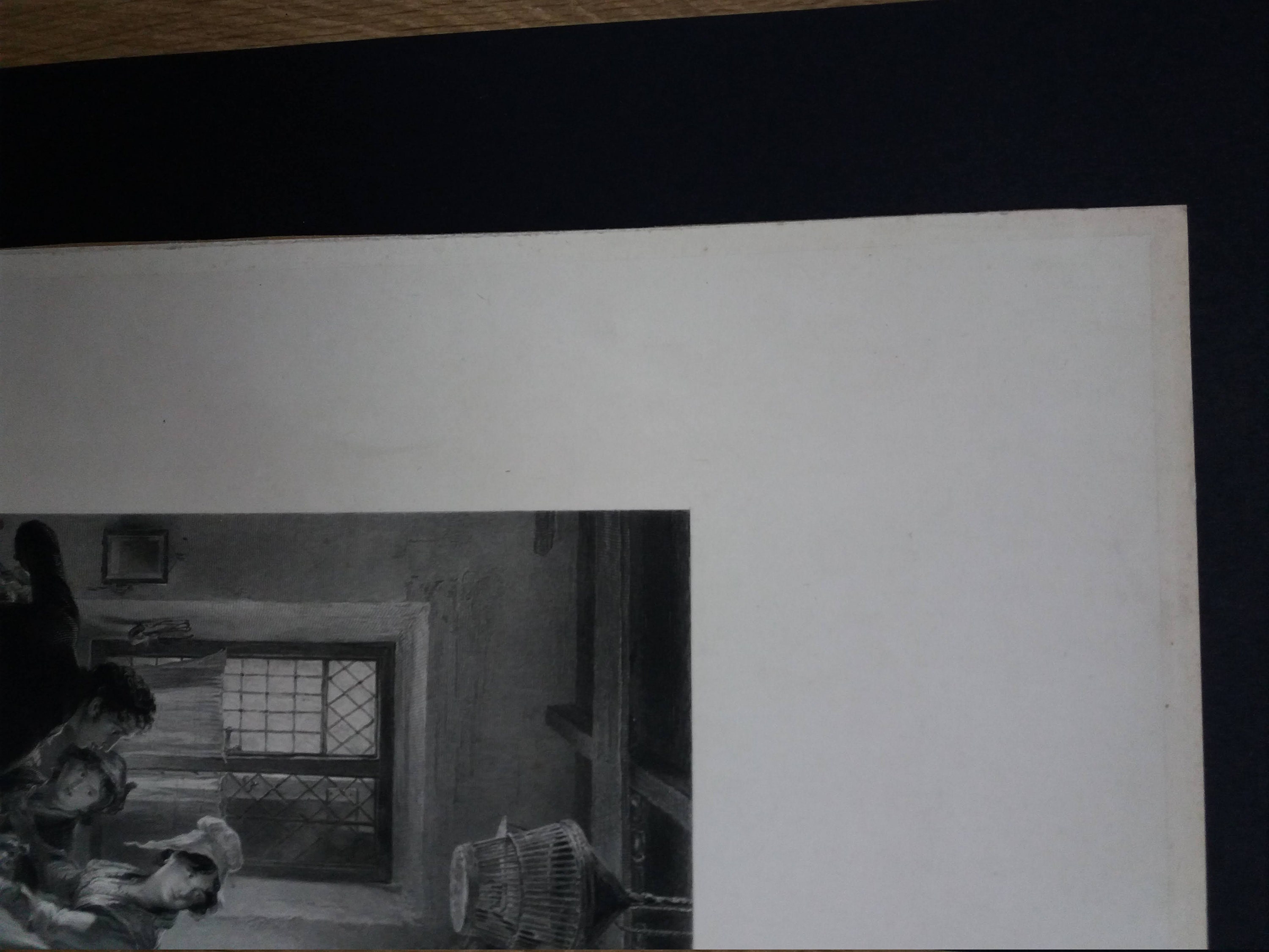 Rare the Smugglers Intrusion Engraved by Frederick Bacon After Sir David Wilkie Artist Before ...