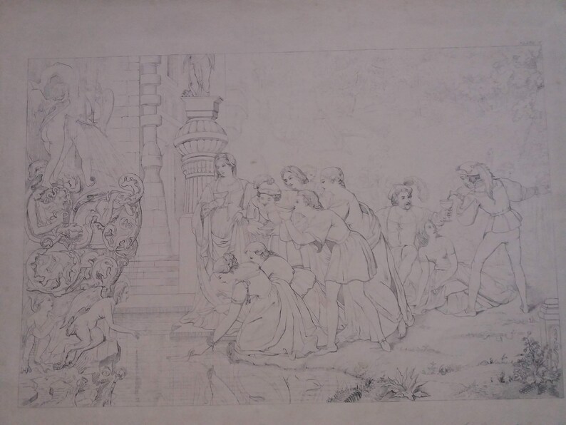 Rare Thomson's Castle of Indolence by William Rimmer Art Union of ...