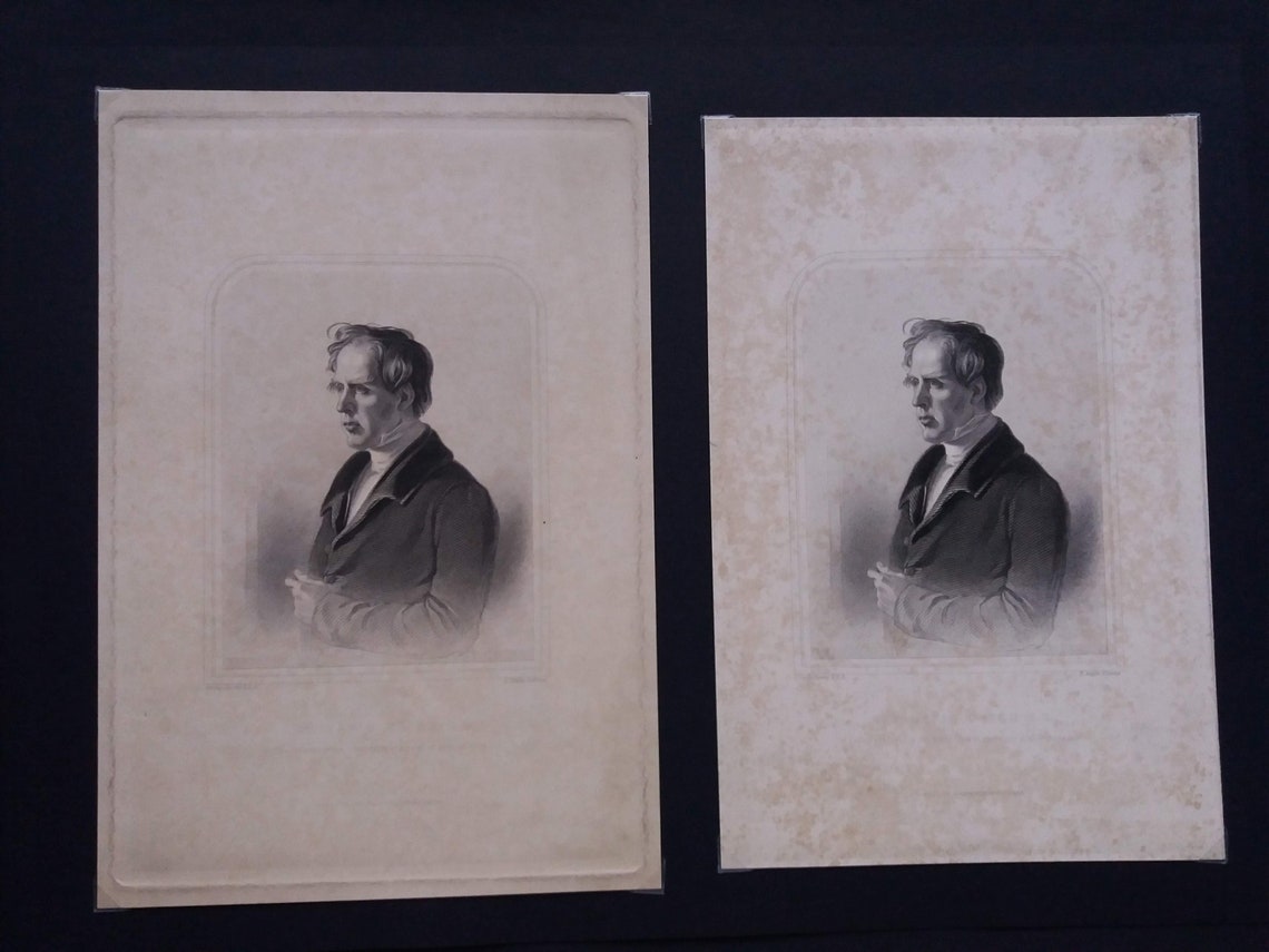 Rare David Welsh Scottish Divine Engraved by F Angelo Roberts After ...