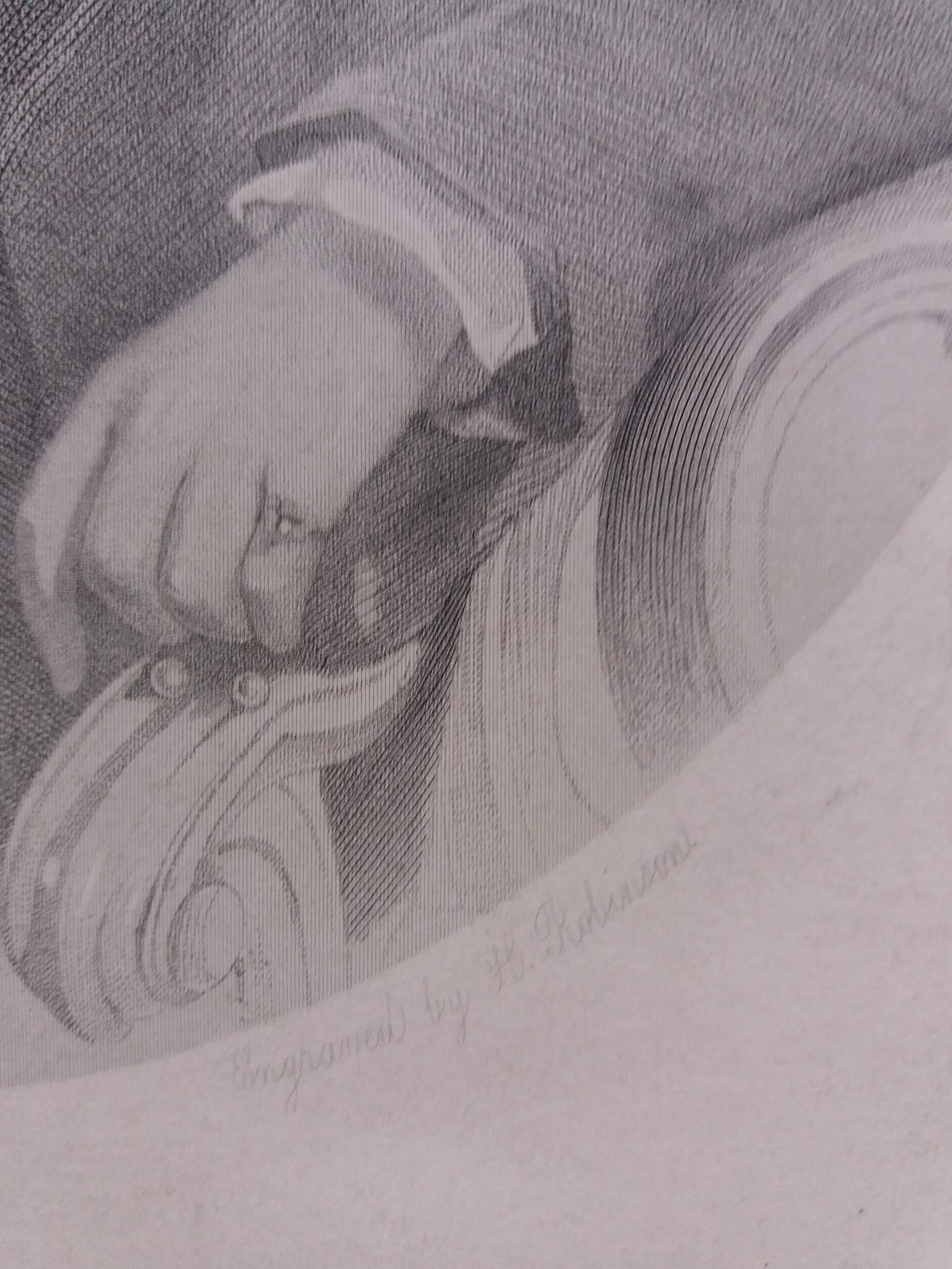 Rare Herbert Ingham Esq of Boston Two Artist Working Proofs Painted by ...