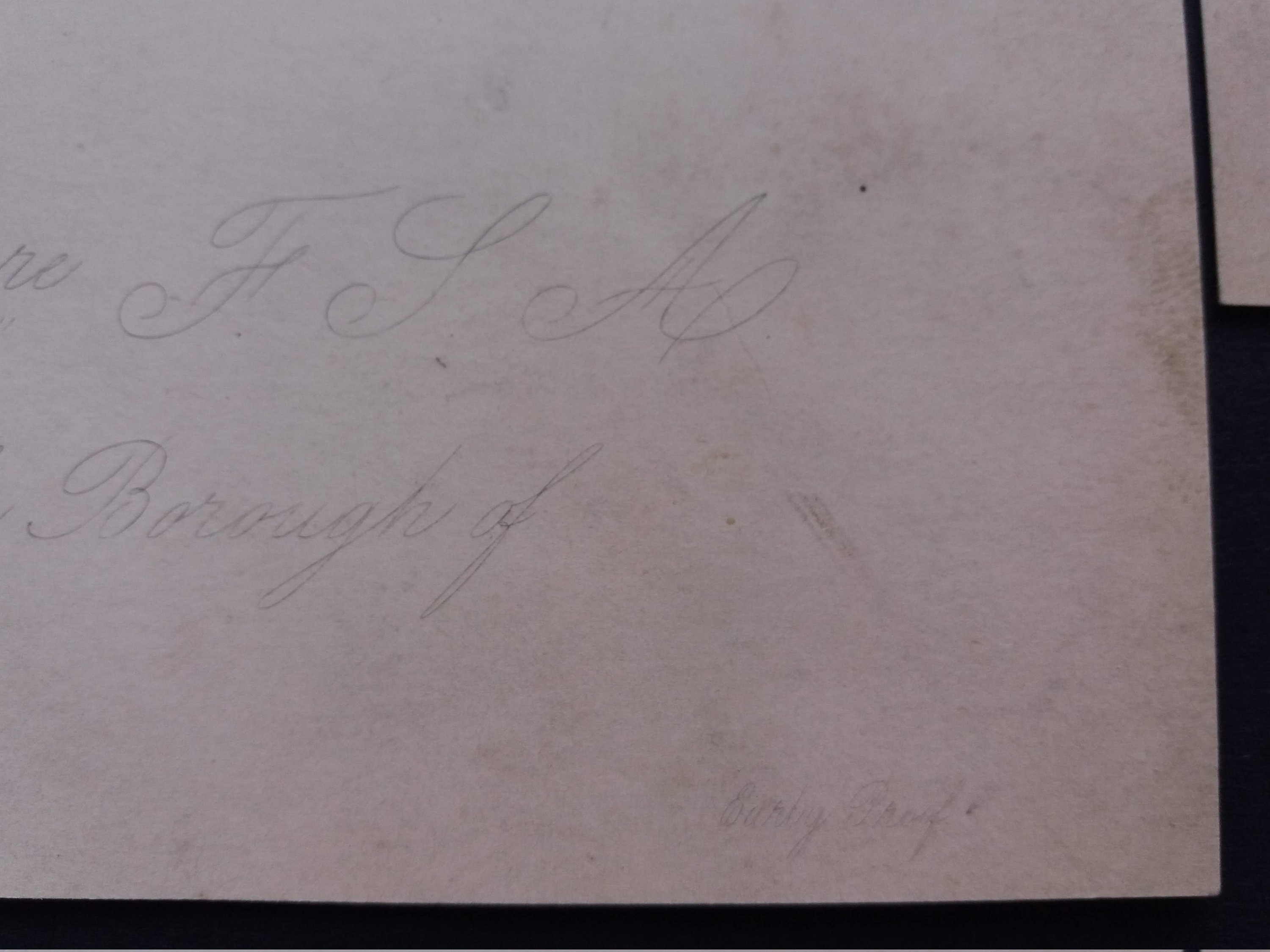 Rare Herbert Ingham Esq of Boston Two Artist Working Proofs Painted by ...