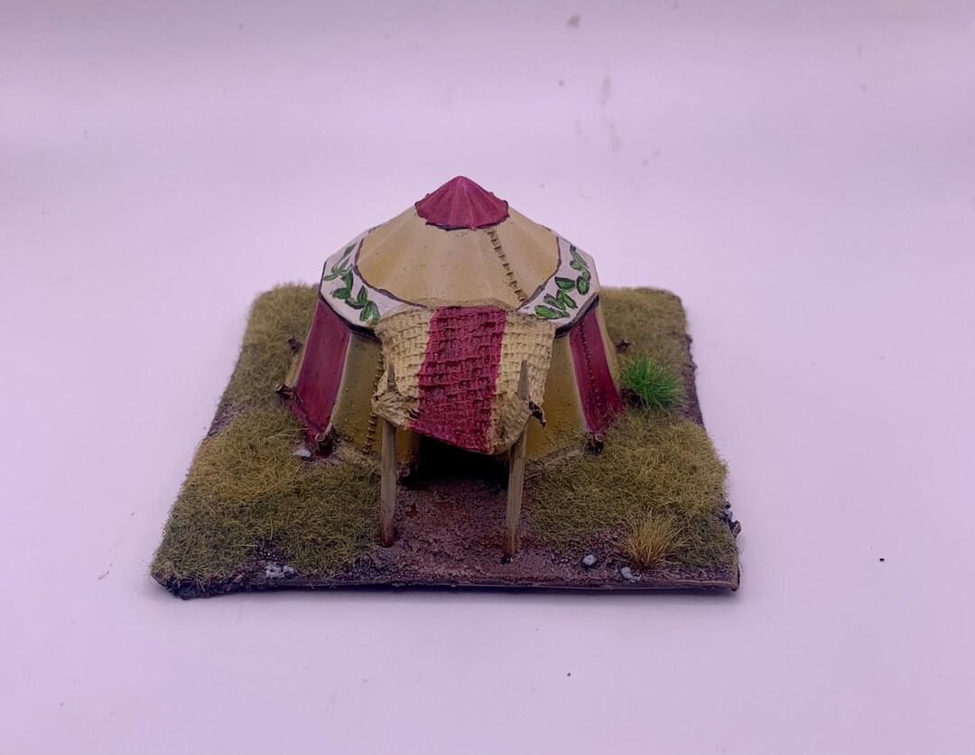 Turkish Tent 15mm Miniature Painted Wargaming Terrain - Etsy