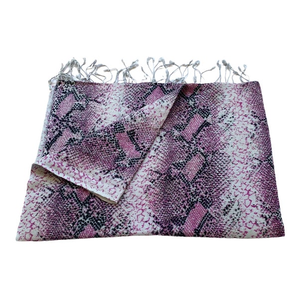 Snake Skin Scarf - Etsy