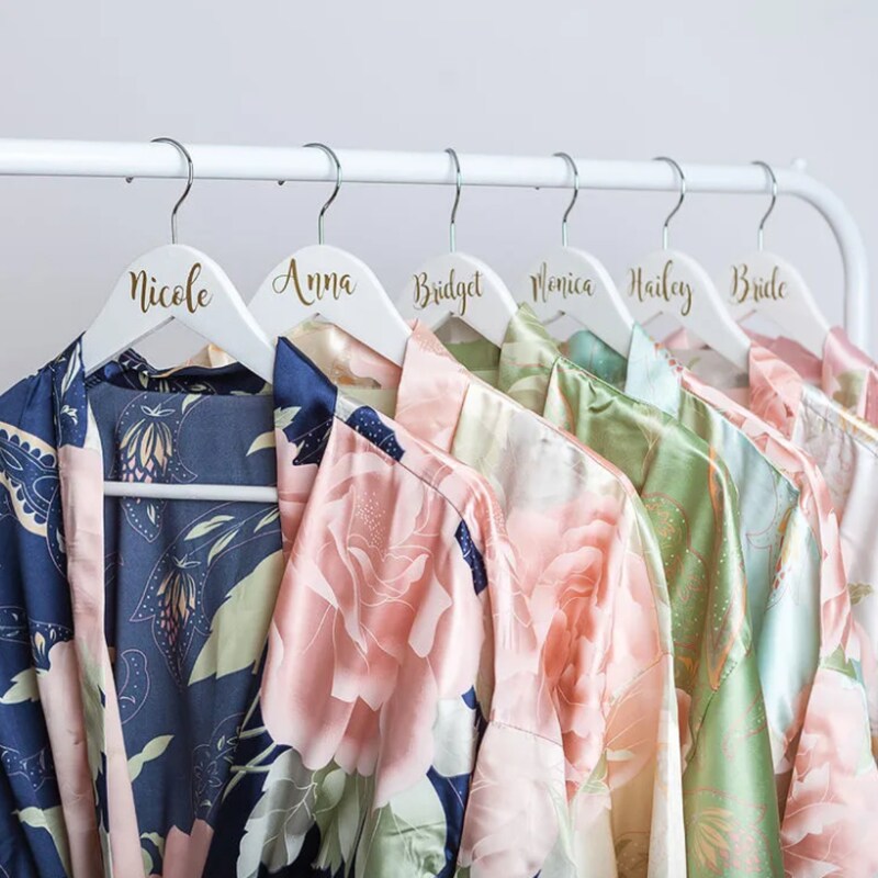 Bridesmaid Robes Floral - Etsy