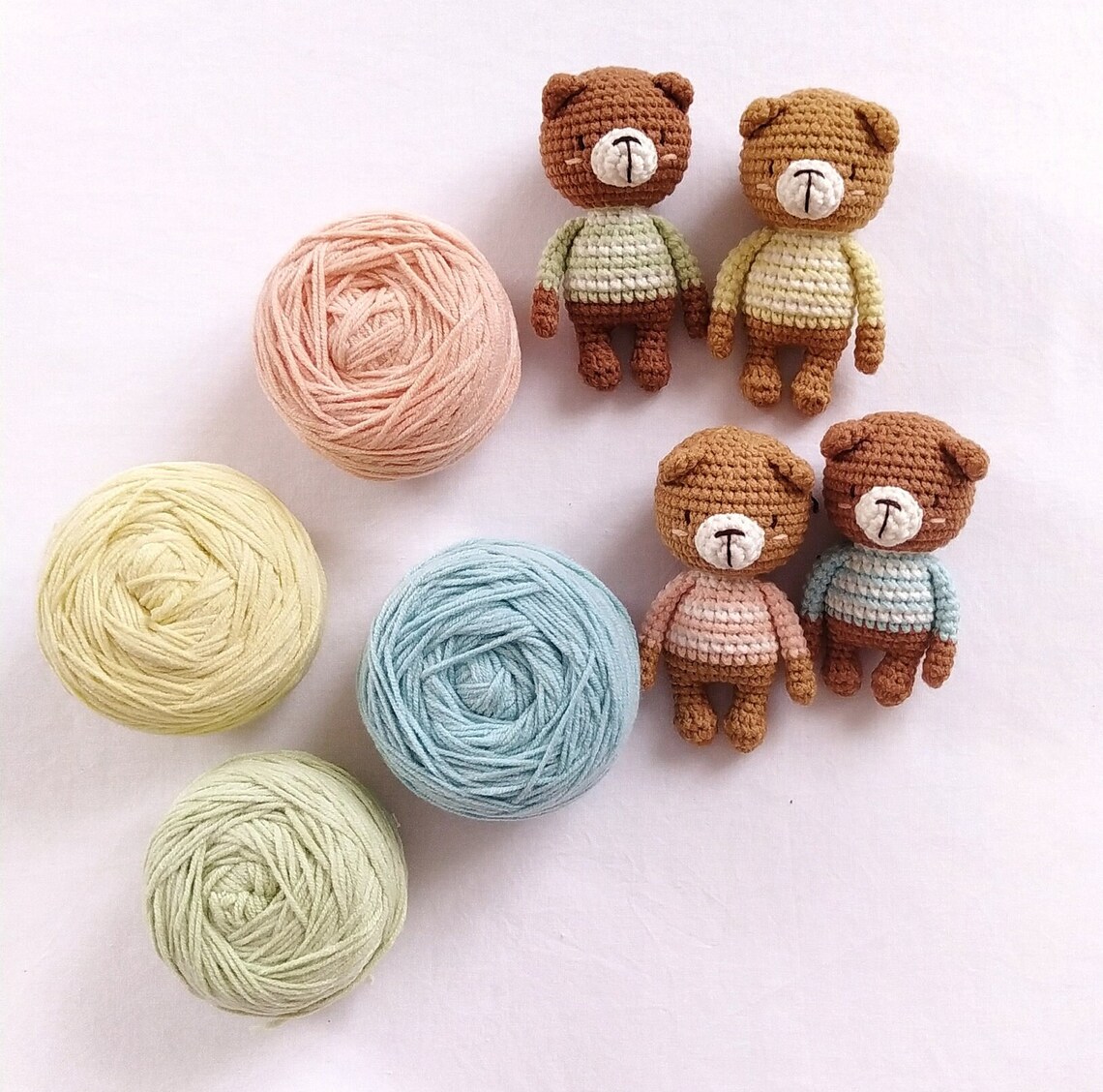 Little Bear Pom - English Pattern PDF - Etsy