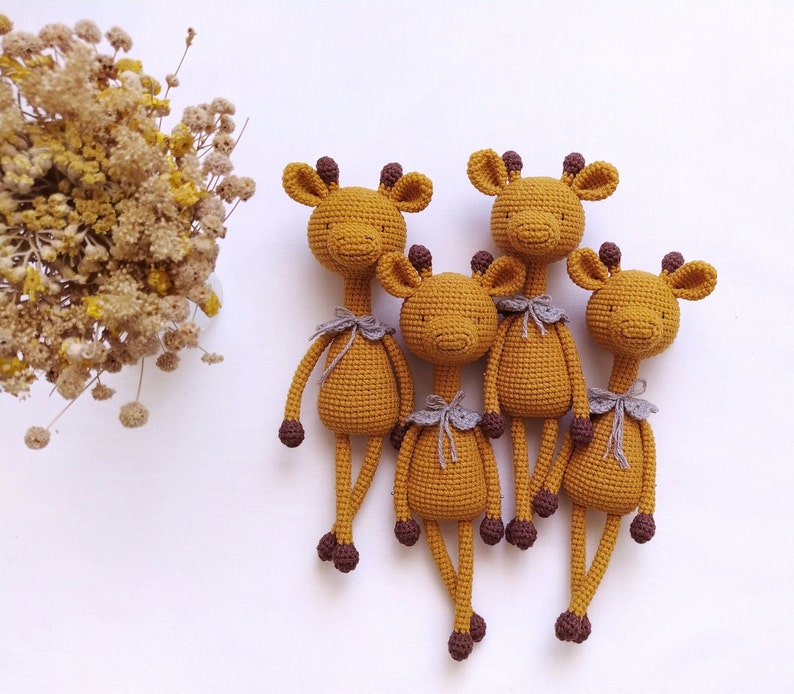 Giraffe Mubu english Pattern PDF - Etsy