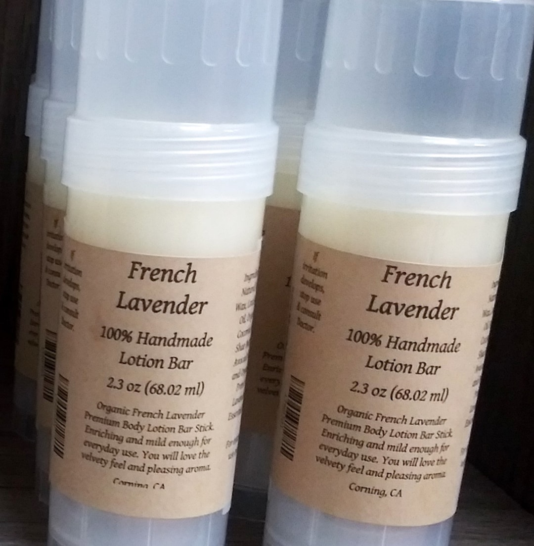 Solid Lavender Lotion Stick - Etsy