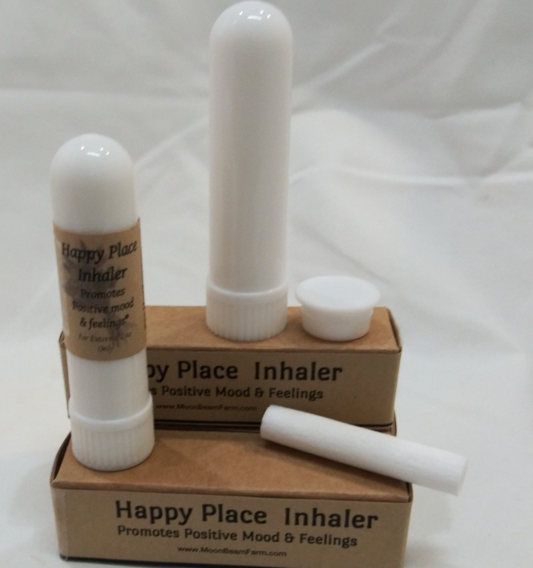 Happy Place Essential Oil Inhaler - Positive Mood Inhaler - Etsy
