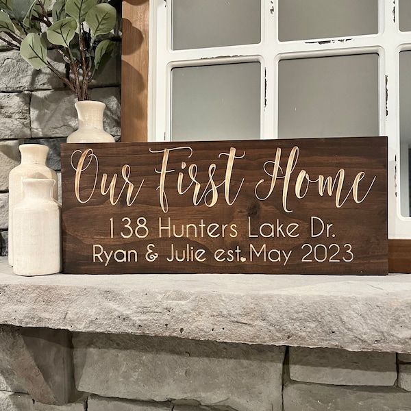 Our First Home - Etsy