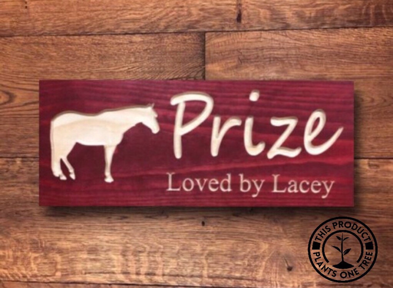 Horse Stall Sign Custom Horse Sign Horse Stall Equestrian | Etsy