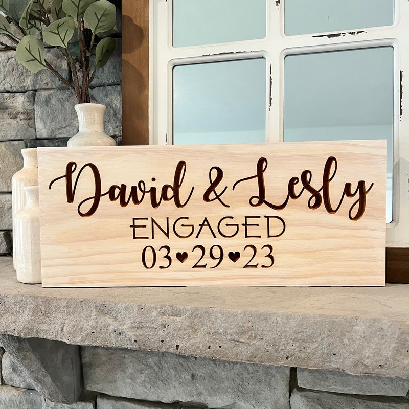 Engagement Signs - Etsy
