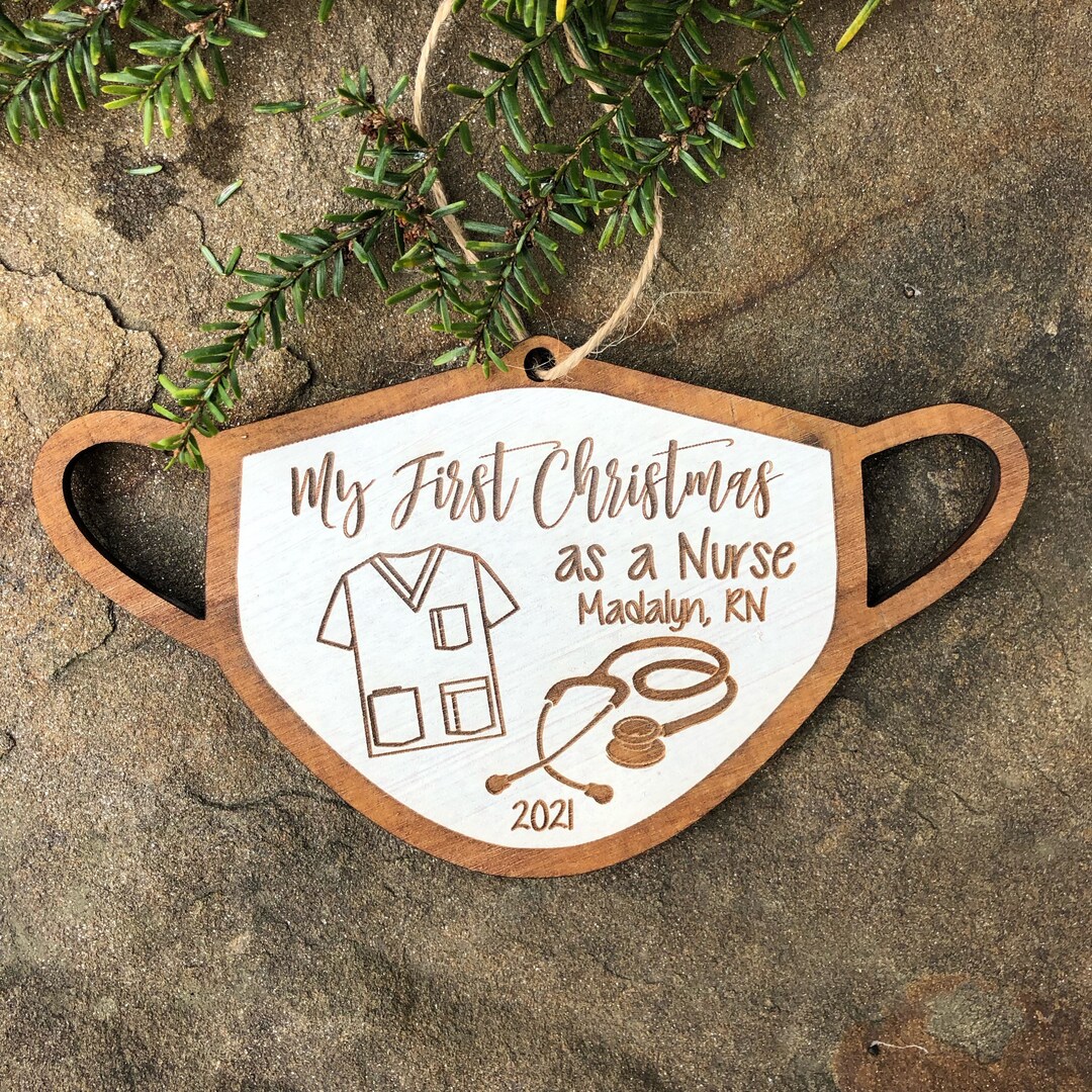 First Christmas as a Nurse Ornament, Nursing Gifts, Gift for New Nurse ...