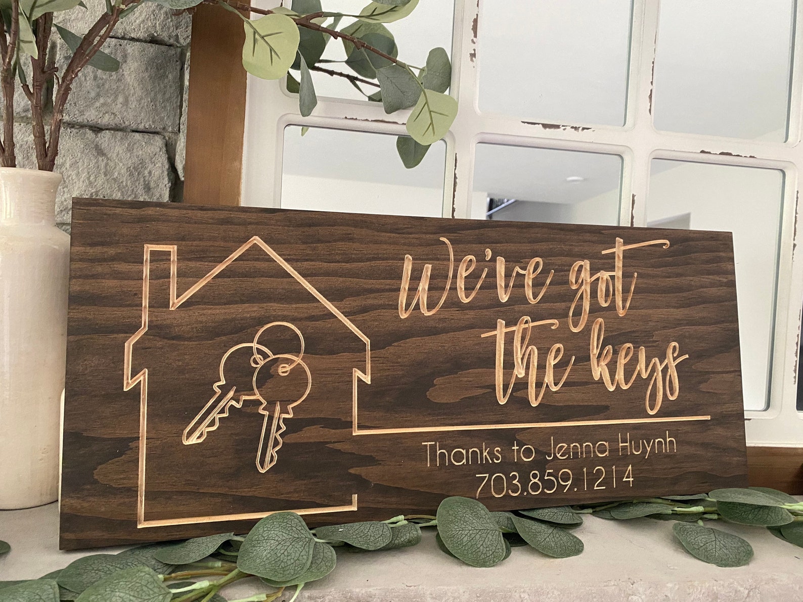 Weve Got the Keys Realtor Sign Real Estate Closing Sign - Etsy
