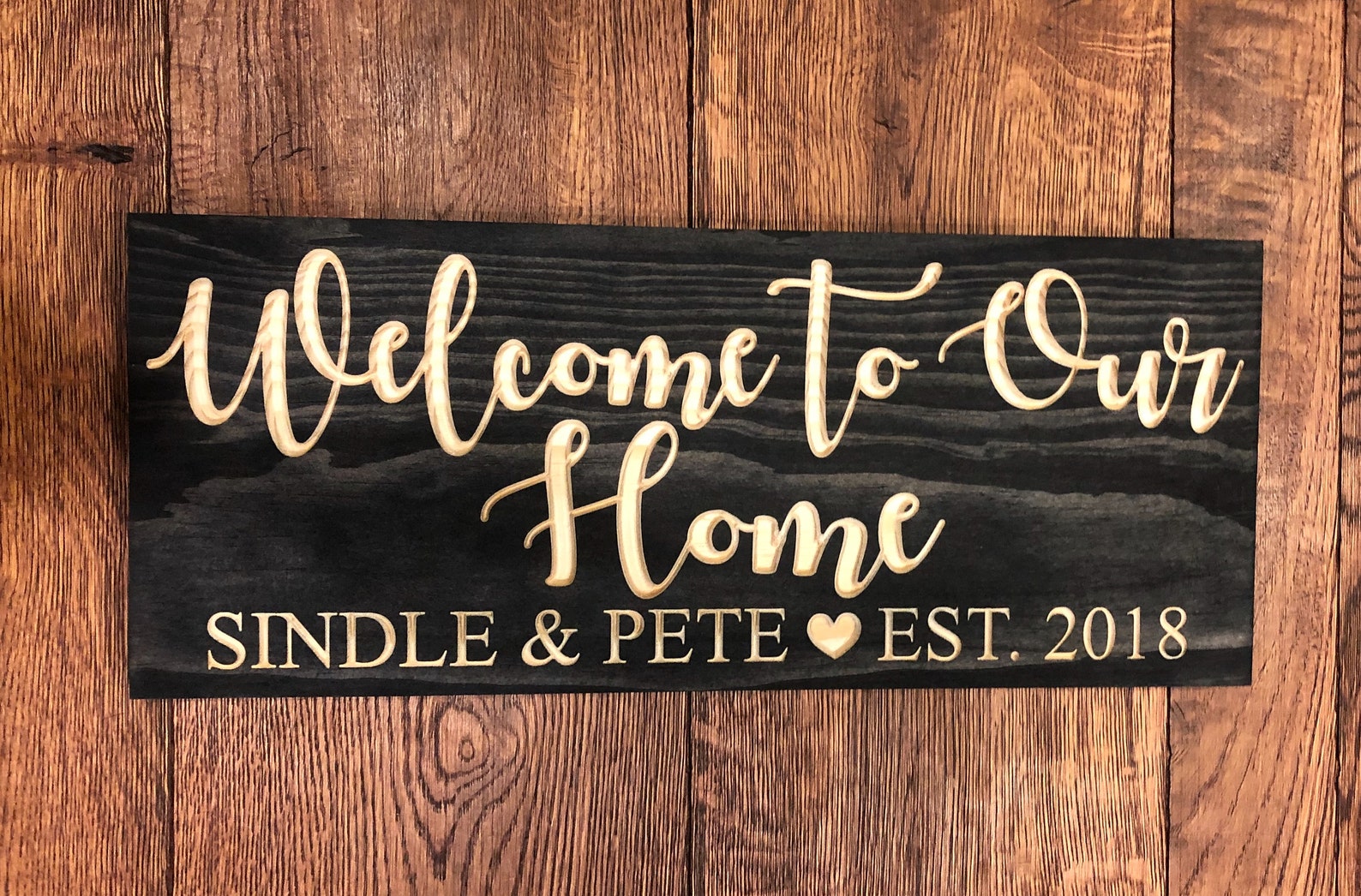 Welcome to Our Home Sign Gift for New Homeowners | Etsy