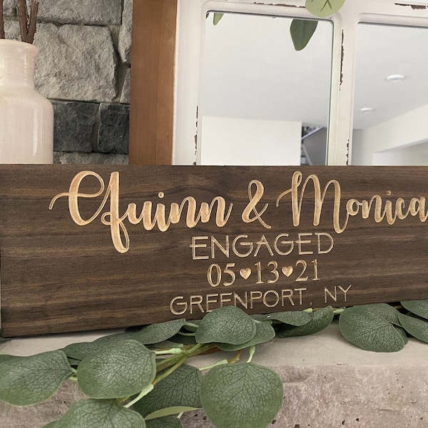 Engagement Signs - Etsy