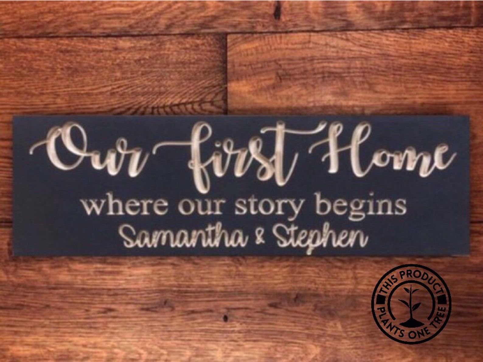 Our First Home, Housewarming Gift, Gift for Her, New Home, Closing Gift ...