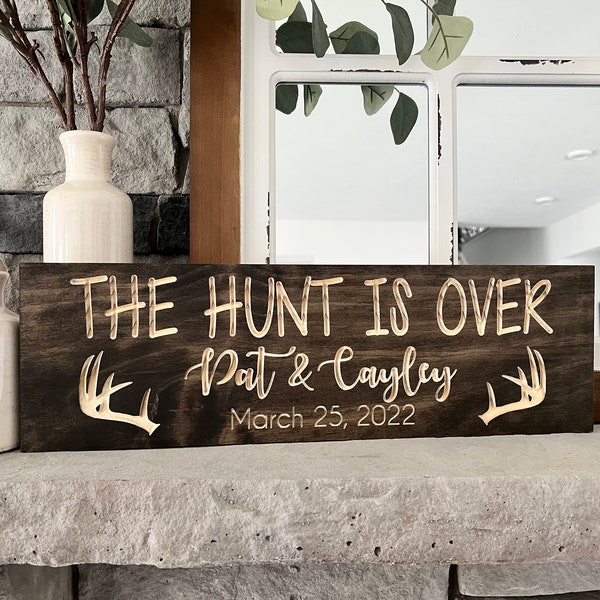 The Hunt is Over Svg - Etsy