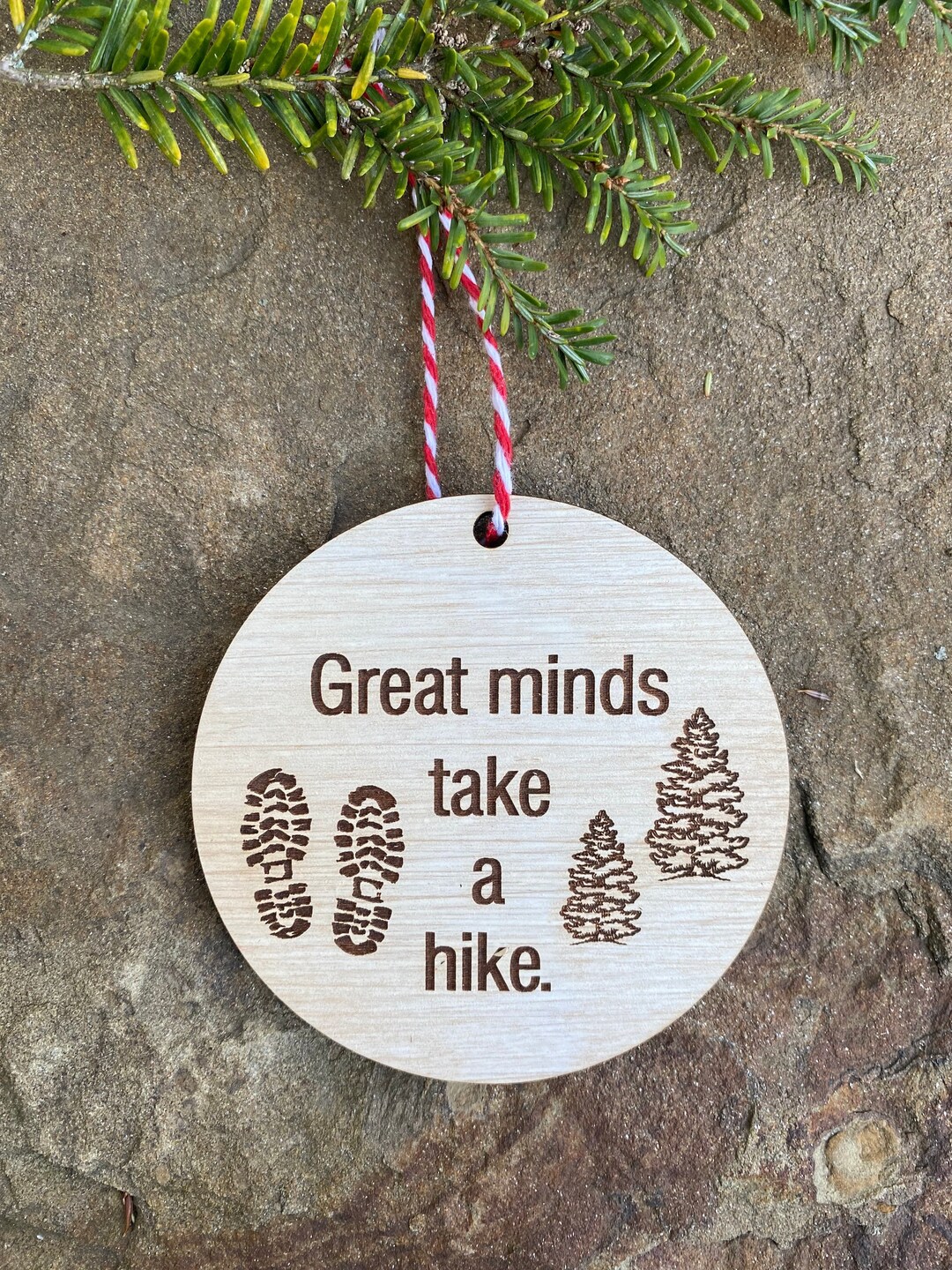 Hikers Gift, Outdoors, Christmas Ornament, National Park Lover ...