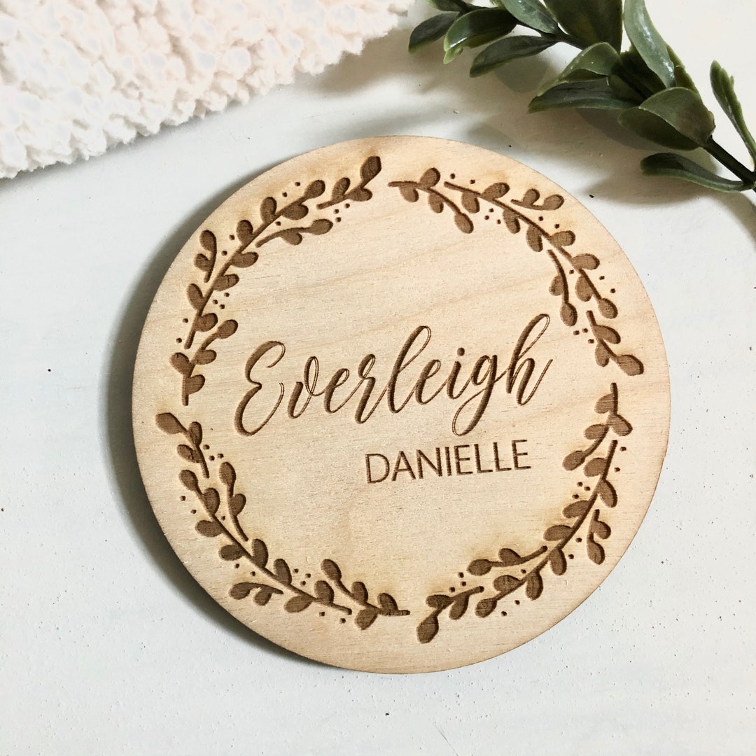 Baby Name Announcement, Newborn, Hospital Baby Announcement, Baby Name ...