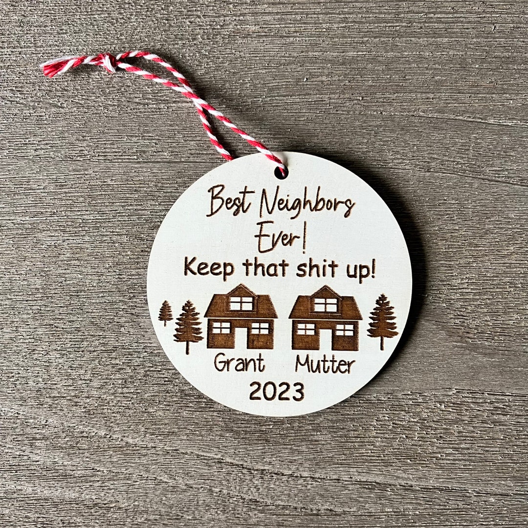 Best Neighbors Ever, Neighbor Gift, Friends Moving Gift, Neighbor Thank ...