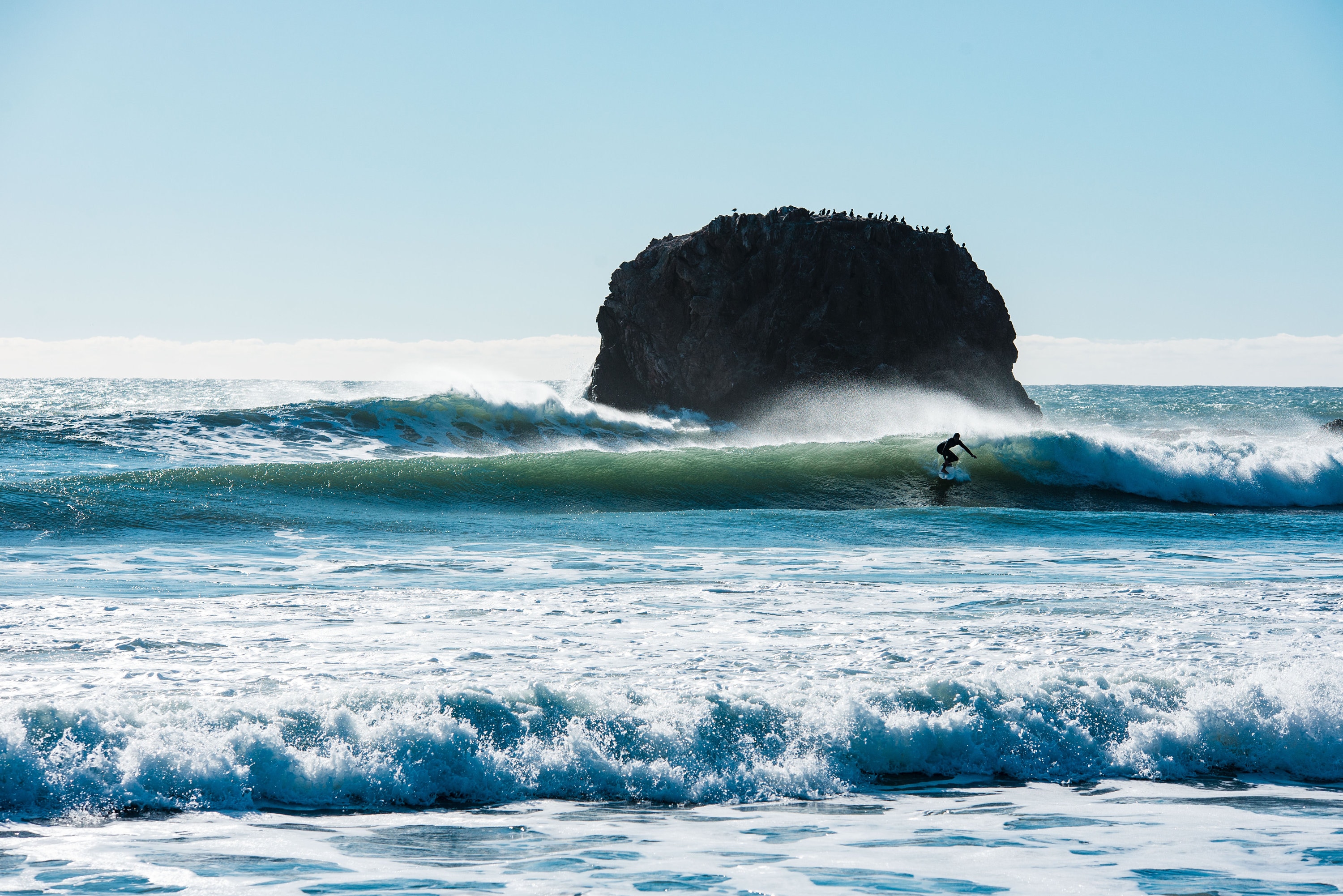 Big Sur Surfer (signed Print) - 8x12 Print on 11x14 Fine Art Moab Rag ...
